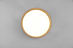 Světle hnědé LED stropní svítidlo ø 30 cm Locarno – Reality