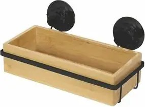 Compactor Bestlock SPA Bamboo černá / Bambusová polička na koupelnové