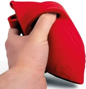 Bigjigs Toys Silikonová konvička Cherry červená / od 18 měsíců