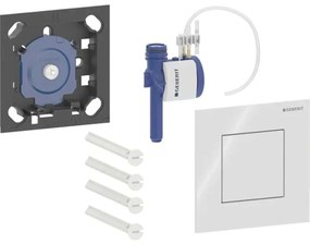 Geberit - Pneumatické ovládání splachování pisoáru typu 40, sklo/bílá 116.217.SI.1