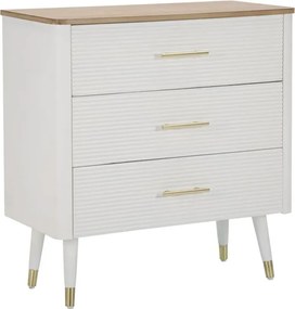 Komoda Matera 78 cm bílá