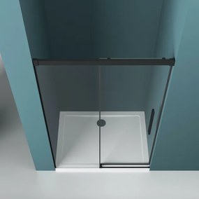 design černý sprchový kout RAVENA 12 100-150cm
