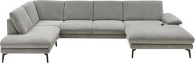 XXXLutz SEDACÍ SOUPRAVA, textil, šedá Dieter Knoll - Sedací soupravy - 000436007002