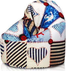 EF4002 Ecopuf Sedací vak ECOPUF - MEGA SAKO Modern polyester DG41