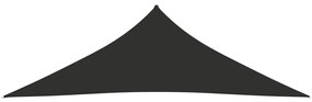 vidaXL Stínící plachta oxford trojúhelníková 2,5x2,5x3,5 m antracitová