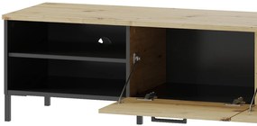 TV stolek Lucas II 25 155 cm dub Artisan/černý