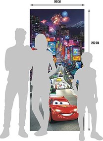 Dětská vliesová fototapeta na zed' Auta První Pozice, Disney | 90 x 202 cm | DFTDNV 5427