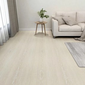 vidaXL Samolepicí podlahové desky 55 ks PVC 5,11 m² [144872] Barva: Bílá a béžová