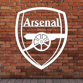 DUBLEZ | Logo fotbalového klubu ze dřeva - Arsenal | Obraz