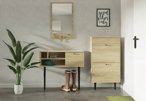 Casarredo Konzolový stolek VERMONT světle šedá