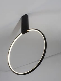 LED lustr Garve 40 černé