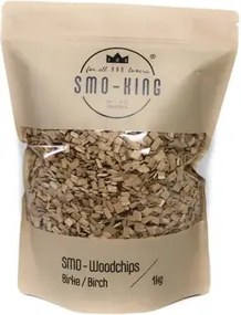 Smo-King Dřevěná štěpka bříza 1kg