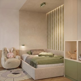 Sollux Lighting Stropní svítidlo MODO 3 olivově zelené GX53