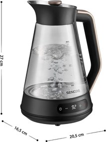 Sencor SWK 1595BK - rychlovarná konvice