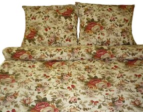 KARO Bavlněné povlečení 160x200 s jedním povlakem na polštář 70x80 58/1 Mostowiak zapínaná na knoflíky