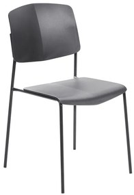 Set 4 ks jídelních židlí Augustino (černá). 1077726