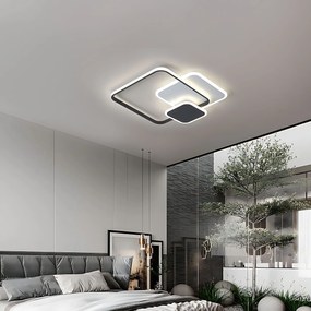 Toolight Stropní LED osvětlení Modern D49 LHJ079-C černá/bílá