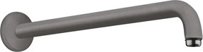 HANSGROHE Hansgrohe, sprchové rameno 389 mm, kartáčovaný černý chrom, HAN-27413340