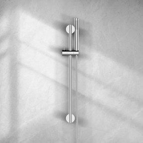 Invena Alonia, sprchový sloup s ruční sprchovou soupravou, 1-funkce, chromová, INV-AU-70-Z01-V