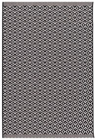 Koberec Modern Geometric black/wool 160x230cm