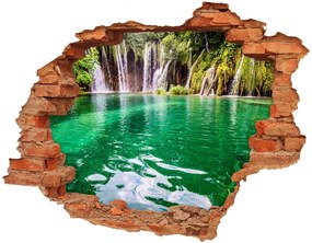 Wallmuralia Nálepka fototapeta 3D Plitvické jezero 90x70 cm