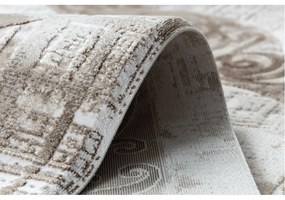 Luxusní kusový koberec akryl Lana hnědý 160x230cm