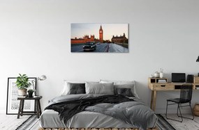 Obrazy na plátně Sky městské auta ulice 100x50 cm