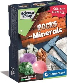 Clementoni SciencePlay Lab: Geologická minisada: Skály a minerály / od
