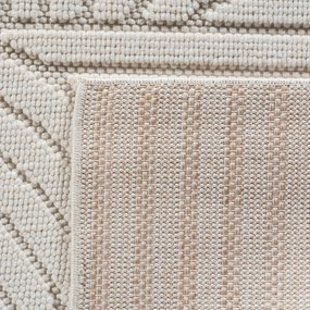 Ayyildiz, Běhoun Helix 2201 cream, 80x250, bílá, chodba / předsíň