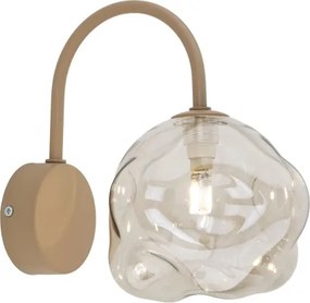 Brilagi - Nástěnná lampa VULCANO 1xG9/8W/230V béžová/kouřová béžová