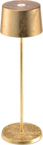 Bezdrátová lampa Olivia 35 cm zlatá