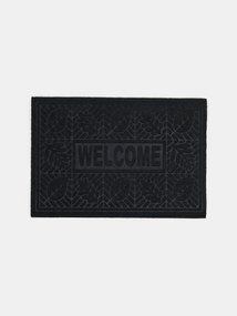 Sinsay - Rohožka s nápisem Welcome - černá