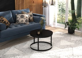 ADRK Furniture Konferenční stolek RINEN CT-RNN-B-B