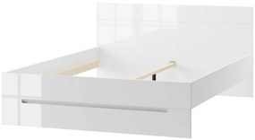 Dvoulůžková postel SELENE 35 180x200 bílá lesk/mat