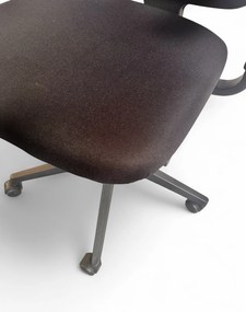 STEELCASE 2+1 Židle kancelářská, Steelcase, Reply Air, černá, područky
