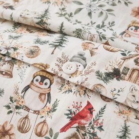 Vánoční bavlněné povlečení Lola EMI, Dětský set 90x130 + 45x65