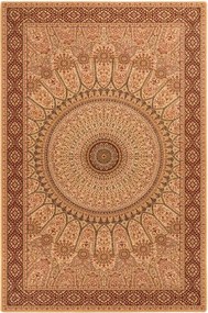 Kusový koberec Liwia hnědý 100 x 180 cm