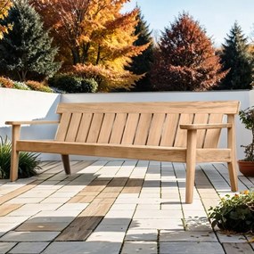 Stará Krása – Ruční výroba Masivní dubové zahradní lavice 120 x 90 cm