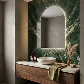 Tutumi Zrcadlo 90x60 cm s regulovatelným LED osvětlením HOM-01520