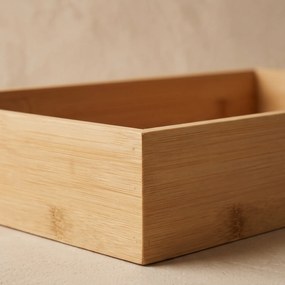 Bambusový organizér na stůl, 15 x 38 x 7 cm