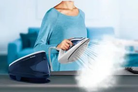 Tefal Express Essential SV6116E0 modrá / Žehlička s parním generátorem