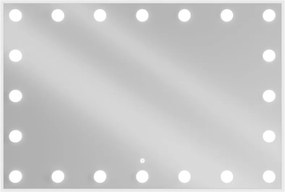 Mexen Dona, LED koupelnové zrcadlo s podsvícením 100 x 80 cm, 6000K, ochrana proti zamlžování, 9818-100-080-611-00
