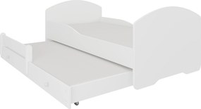 ADRK Furniture Dvojitá postel s matracemi PEPE II 160x80 CH-Pep-II- W-160-E082