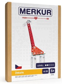 Merkur Toys Stavebnice MERKUR Žirafa mini 42ks v krabici 13x18,5x3cm