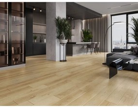 Mexen Anniston, vinylová podlaha 1240x182 mm SPC 6,5 mm, IXPE 1,5 mm, 4stranná V-drážka, dub, F1038-1240-182-505-4V1-01