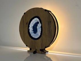 Li-Go "Achát" lampa 20x22 cm provedení povrchu: dub