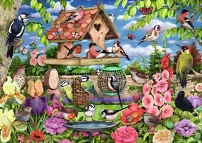 RAVENSBURGER Puzzle Ptačí stůl / 1000 dílků