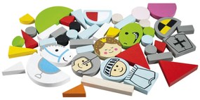 Detoa Magnetické puzzle Rytíři