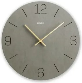 Hama Crete / nástěnné hodiny / průměr 30 cm / tichý chod