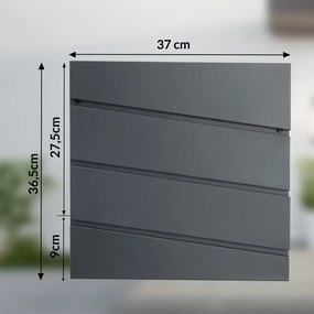 Monzana Poštovní schránka voděodolná antracitová 108102